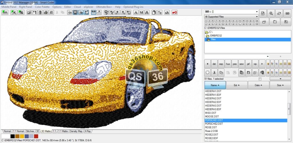 Embird 2017 Full – QS36 Shop