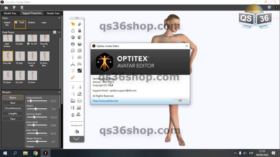 Optitex 19 19.5 Full – QS36 Shop