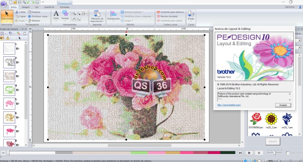 PE DESIGN 10 Version 10.2 Full – QS36 Shop