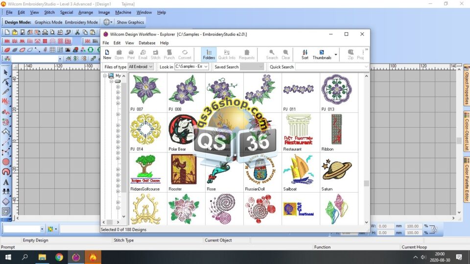 Wilcom Embroidery Studio E2 E2T Full – QS36 Shop