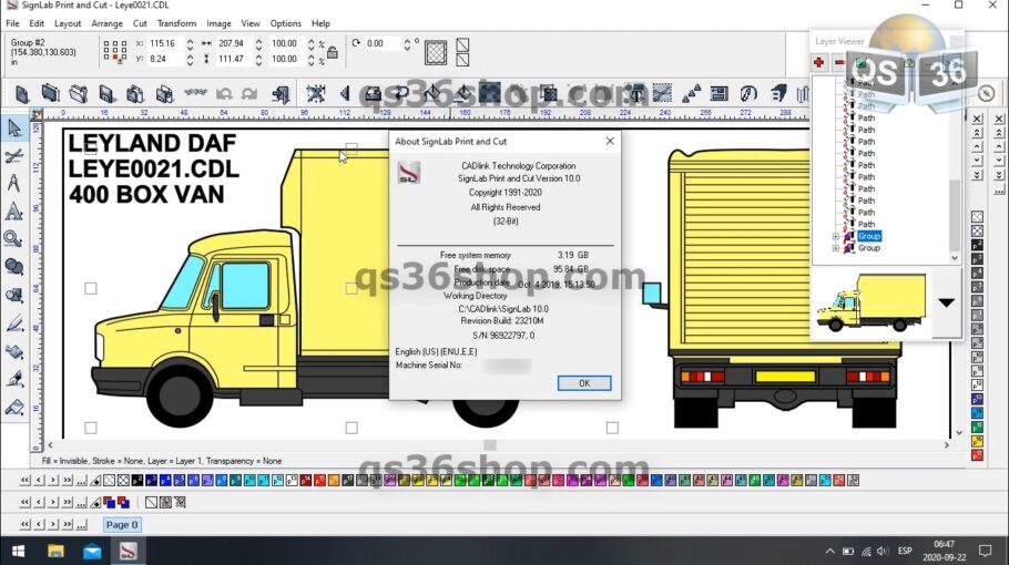 SignLab 10 Print and Cut Full – QS36 Shop