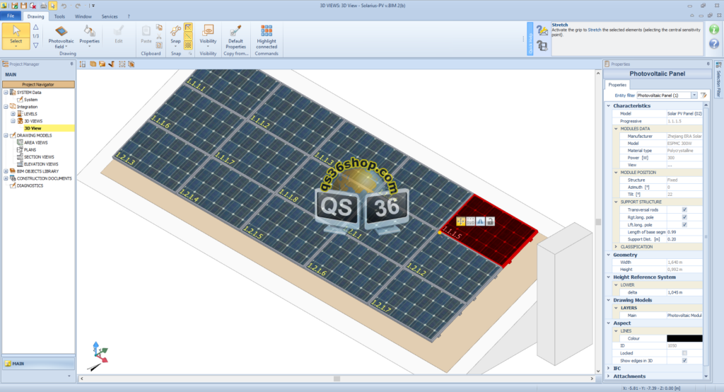 Solarius PV BIM 2(c) Full – QS36 Shop