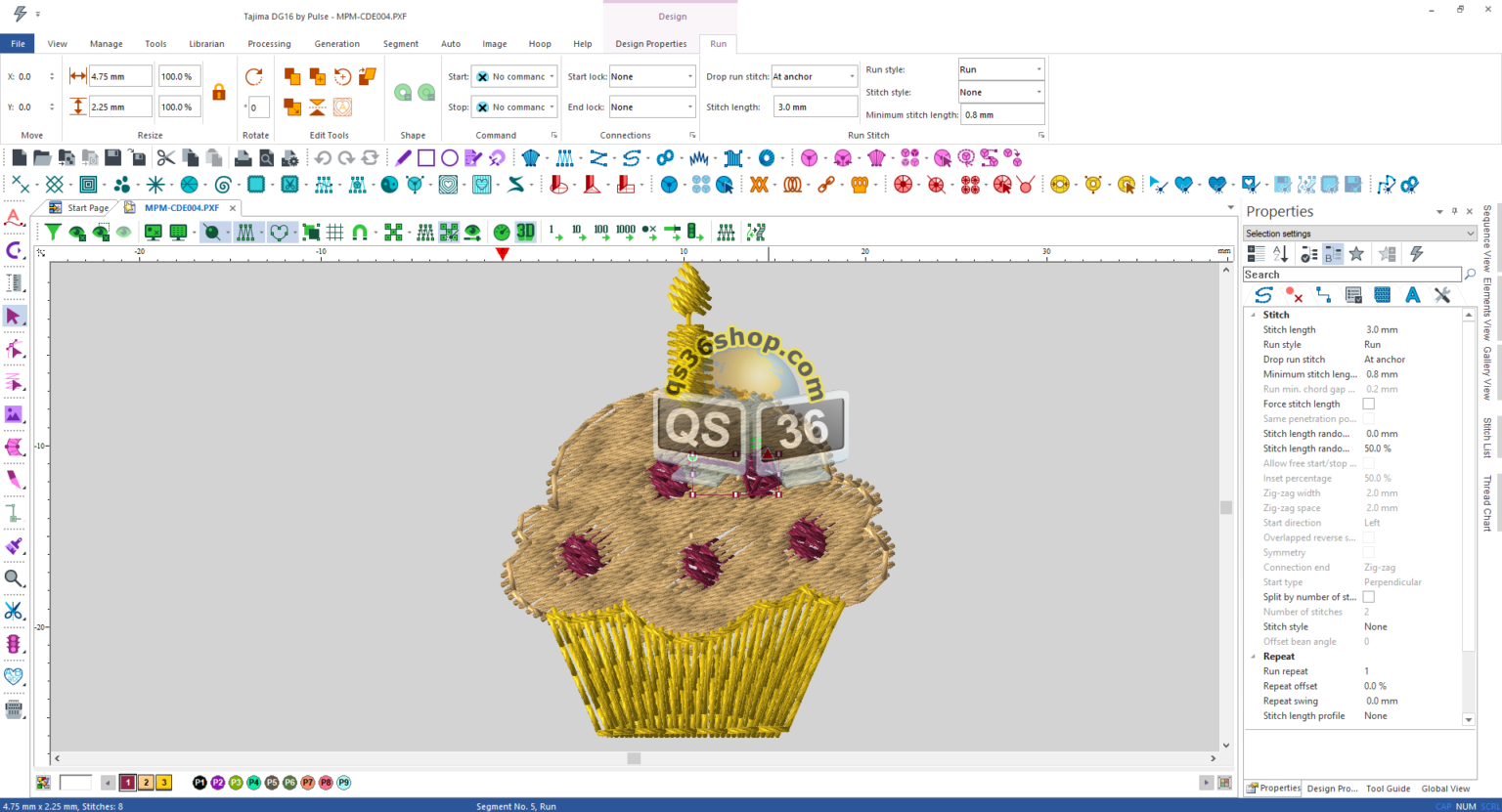 TAJIMA DG16 by Pulse MAESTRO Full – QS36 Shop