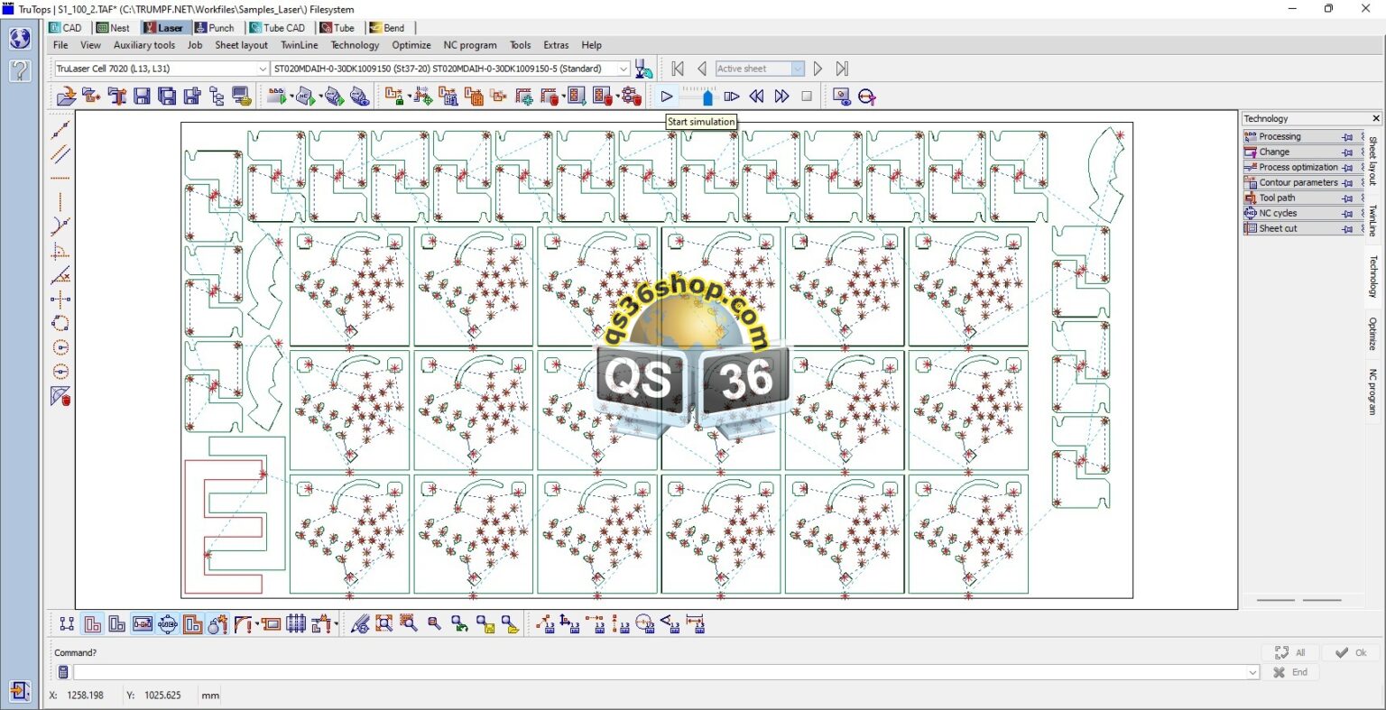TruTops V11 Full Suite (CAD, Nest, Laser, Punch, Tube CAD, Tube, Bend ...
