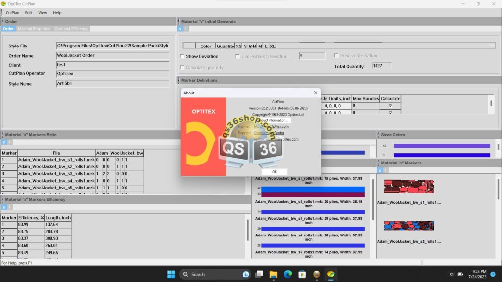 Optitex 22.2 Full – QS36 Shop