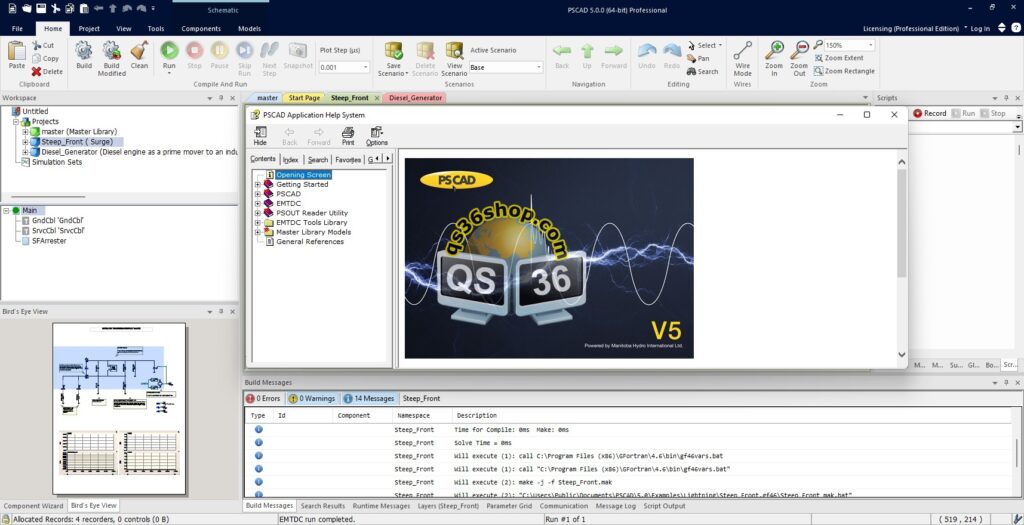 PSCAD V5 Full – QS36 Shop