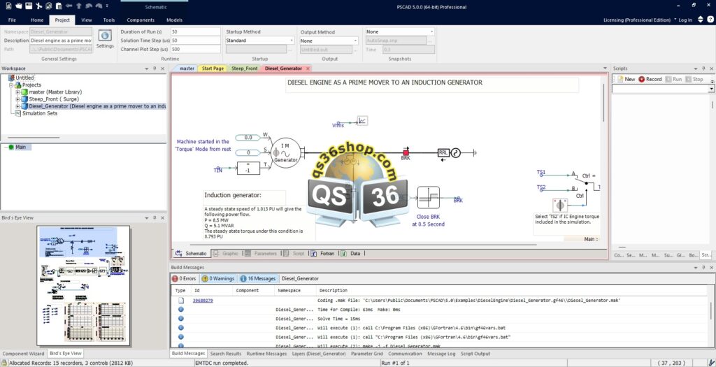 PSCAD V5 Full – QS36 Shop