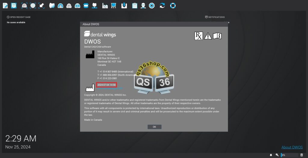 Dental Wings DWOS 2024 Full – QS36 Shop