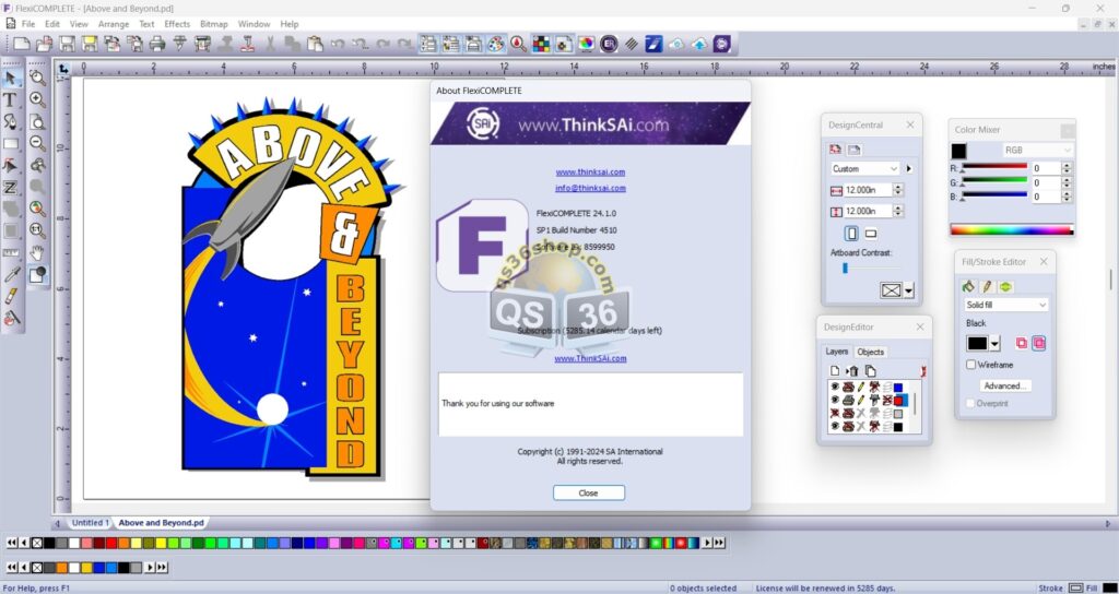 SAI FlexiSign & Print 24.1 Full – QS36 Shop