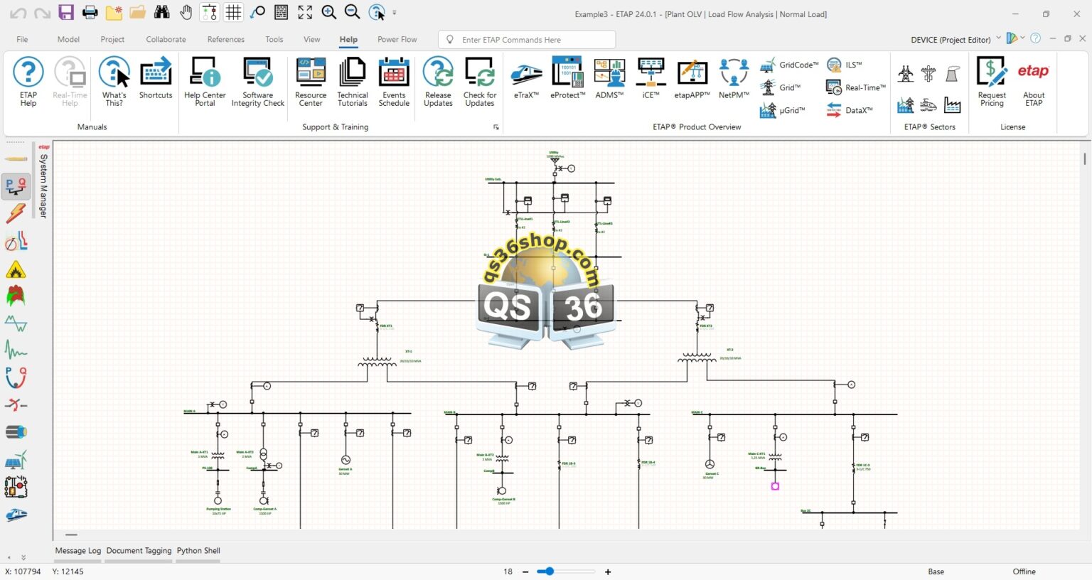 ETAP 24.0.1 (2024) Full – QS36 Shop
