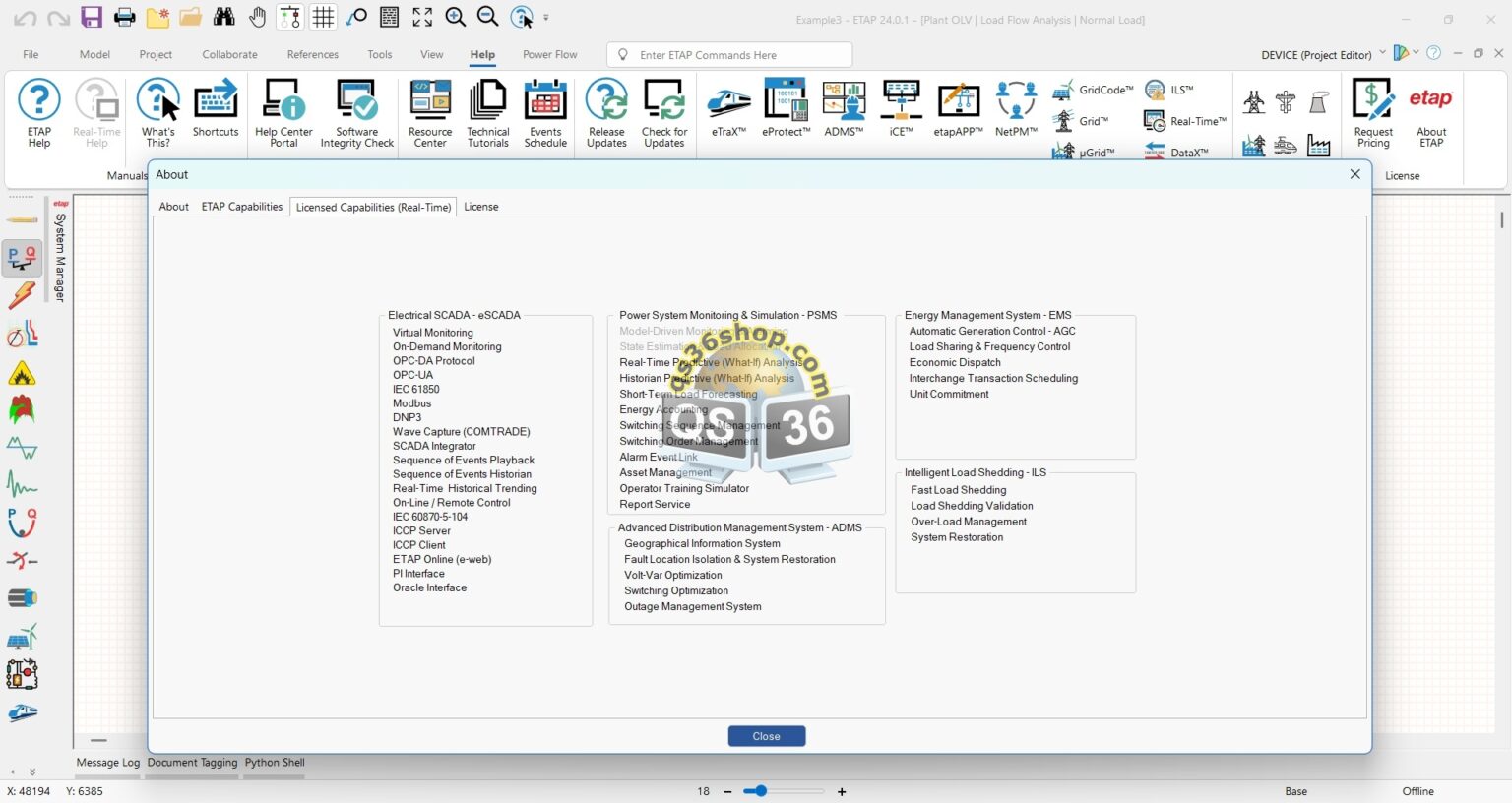 ETAP 24.0.1 (2024) Full – QS36 Shop